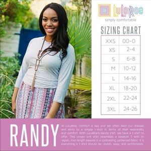LuLaRoe | Tops | Lularoe Randy | Poshmark